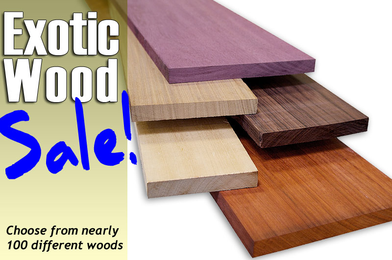 All Exotic Woods: 25% off or MORE, October 1-31! – Woodworkers Source Blog
