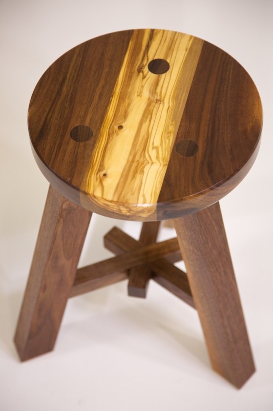10 Incredible Custom Wood Sitting Stools from Our Woodworking Contest ...
