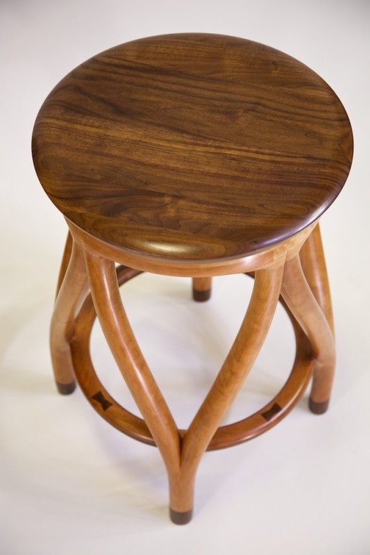 10 Incredible Custom Wood Sitting Stools from Our Woodworking Contest ...