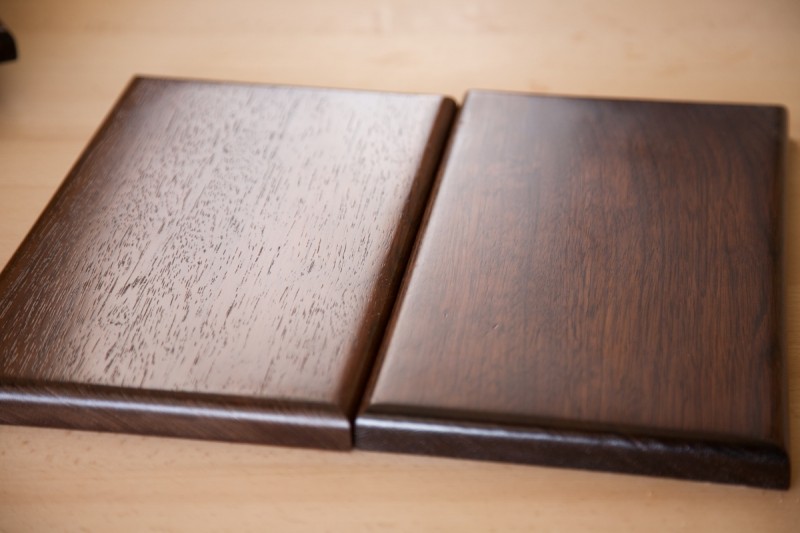 How to Get a Beautiful Wood Finish on Your Tropical Walnut Woodworking ...