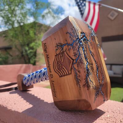 Military PCS gift Thor Lightning Hammer