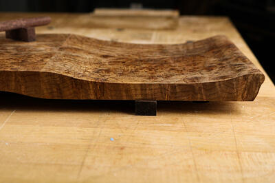 Maple Burl Sushi Tray