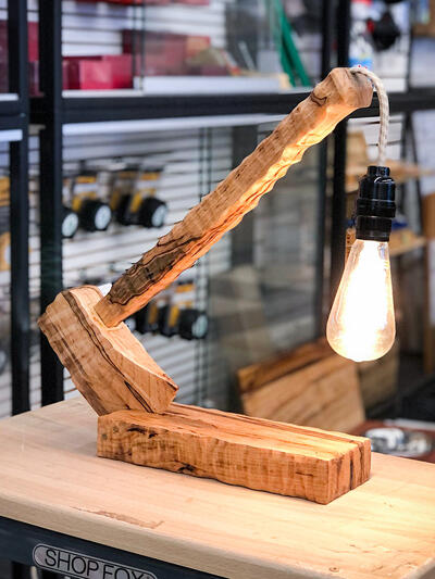 Hatchet Lamp
